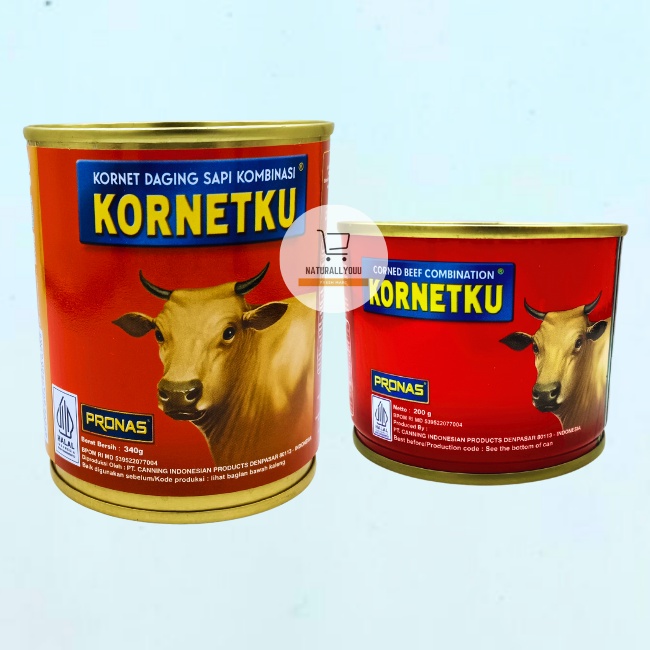 Jual Kornetku Corned Beef 340gr / 200gr Kornet Sapi | Shopee Indonesia