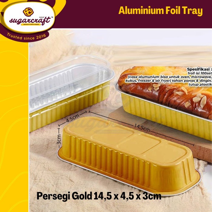 Jual Alumunium foil tray dengan tutup mika untuk kue dan makanan ...
