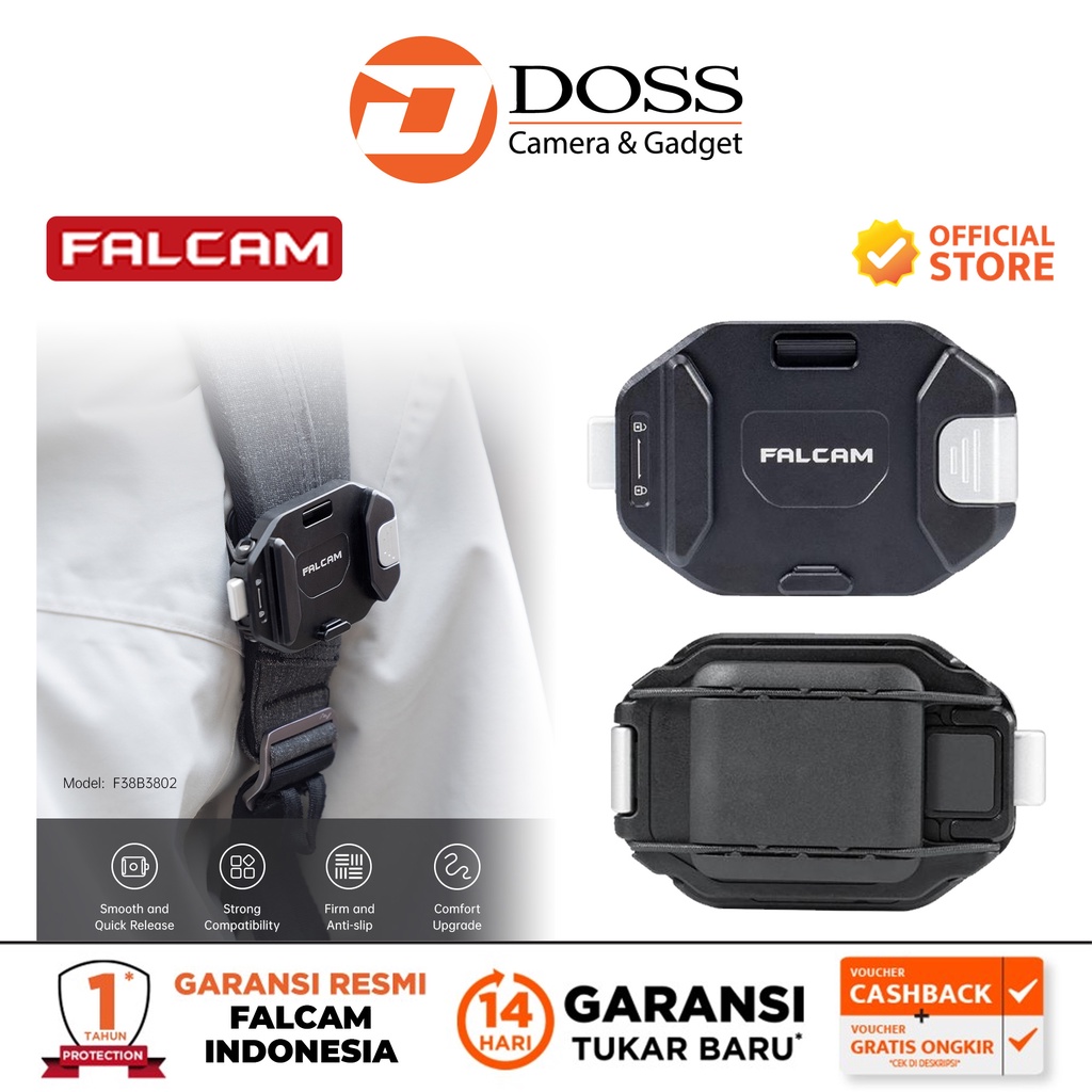 Jual FALCAM F38 Quick Release for Backpack V2 F38B3802 | Shopee Indonesia