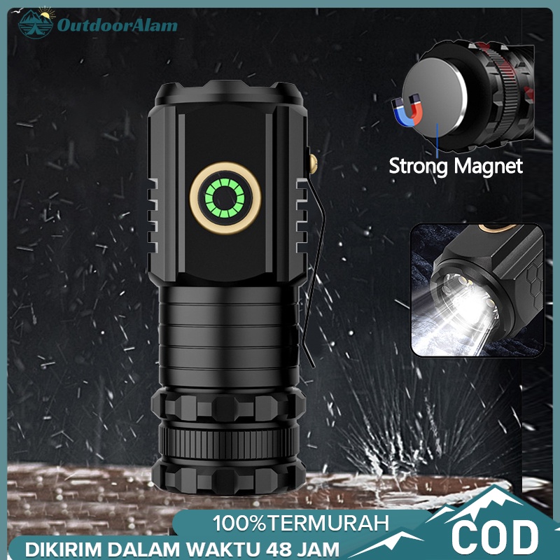 Jual SENTER SWAT MINI LED SUPER TERANG SWAT POLISI LIGHT / Senter Led ...