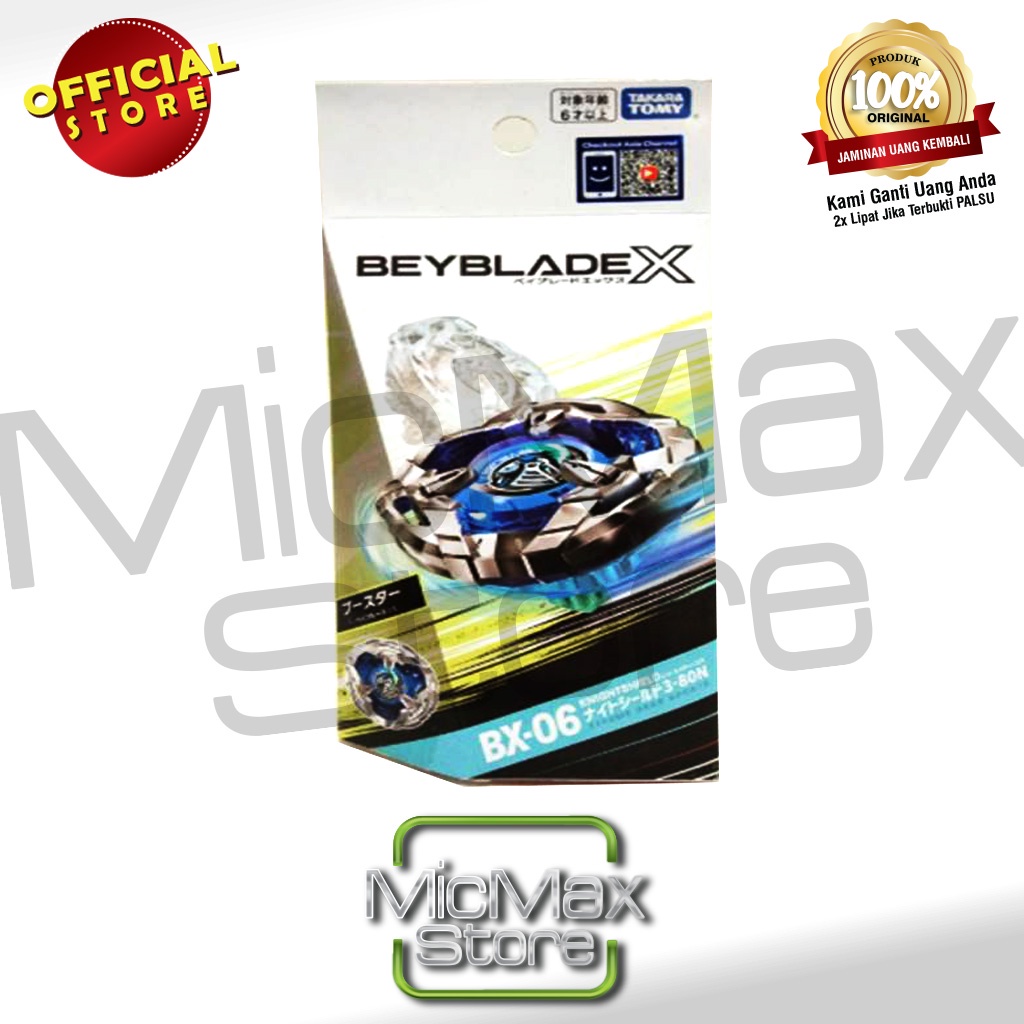 Jual TAKARA TOMY Beyblade X S1 BX06 BX-06 Knightshield Booster 3-80N 910480 | Shopee Indonesia