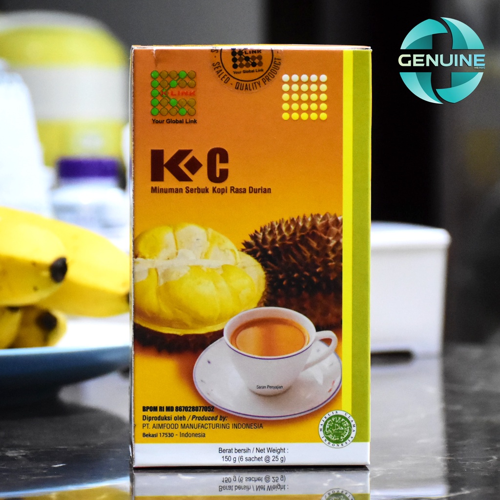 Jual K Coffee Durian K-LINK | Kopi Durian K Link | Minuman Serbuk Kopi ...