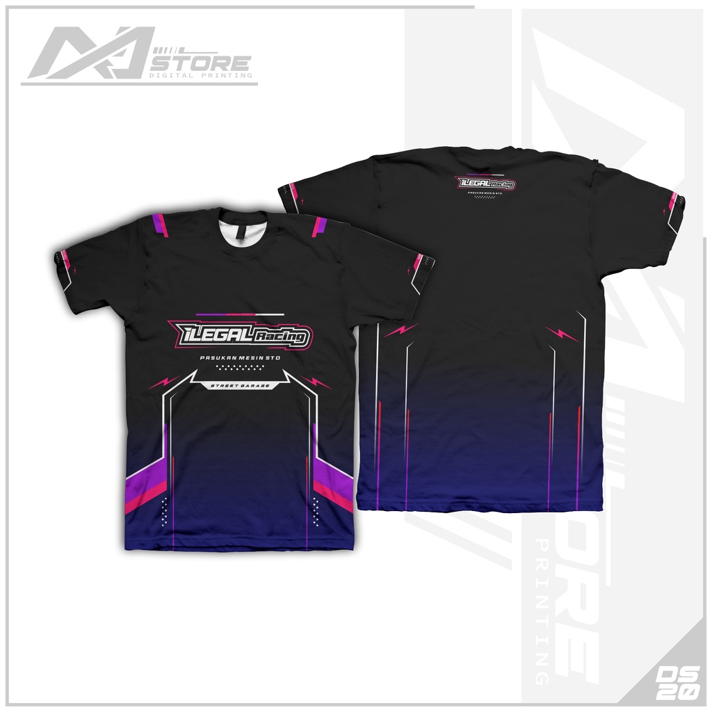 Jual KAOS JERSEY RACING FULL PRINTING DESAIN BISA CUSTOM ATAU REQUEST ...