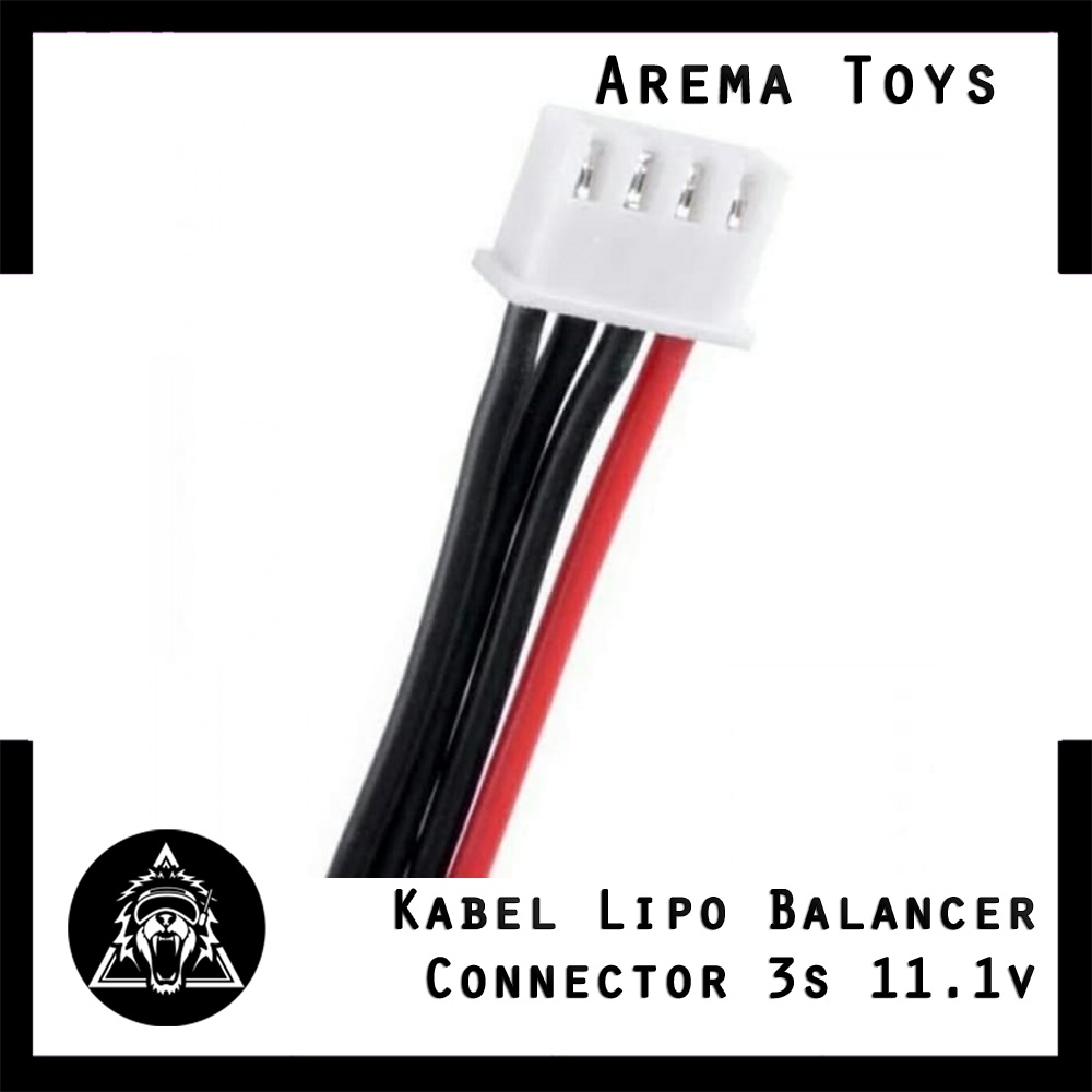 Jual Kabel Lipo Balancer Connector 3s 11.1v Silicon Wire JST-XH 22AWG ...