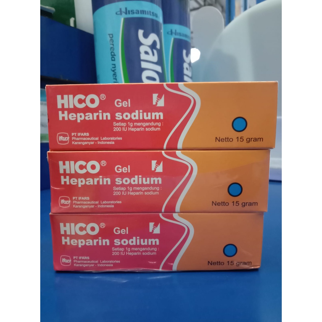 Jual Hico Gel 15 gram Heparin (Kemasan Baru) | Shopee Indonesia