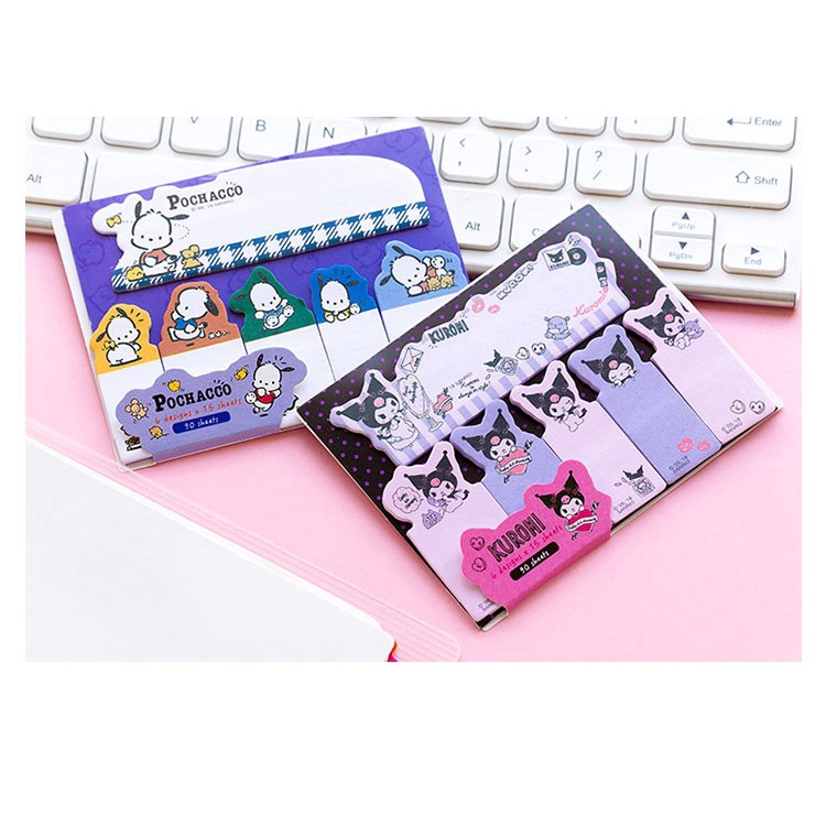 Jual WYNOLSHOP21 POST IT 6 IN 1 MOTIF SANRIO / Sticky NoteS Buku 2023 ...