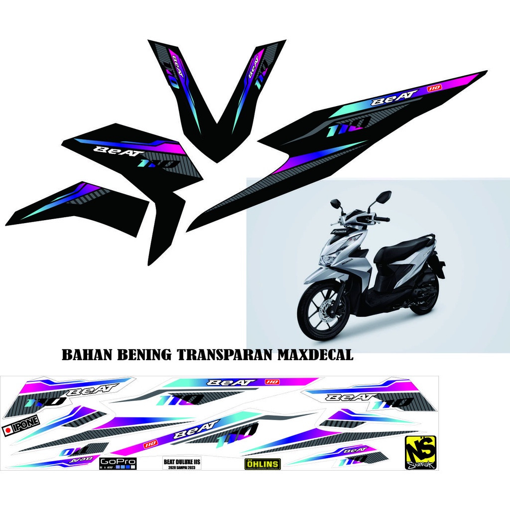 Jual STRIPING BEAT 2020 DULUX IIS BEAT 2020 SAMPAI 2023 TRANSPARAN ...