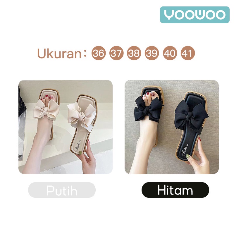Jual YooWoo sandal korea / sandal wedges baru /Sandal Wanita /Fashion ...