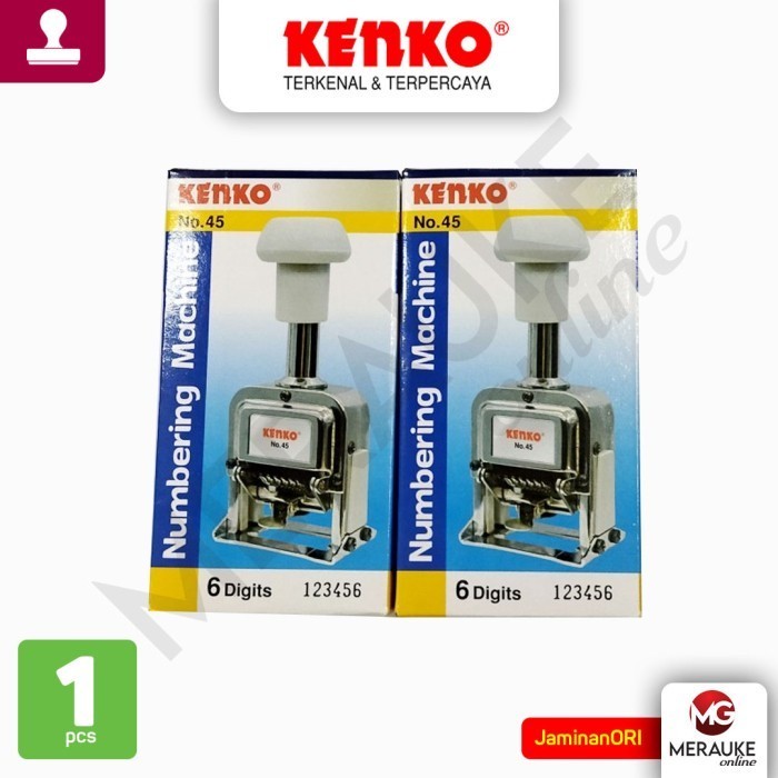Jual Mesin Penomor Otomatis / Automatic Numbering Machine KENKO 45 6 ...