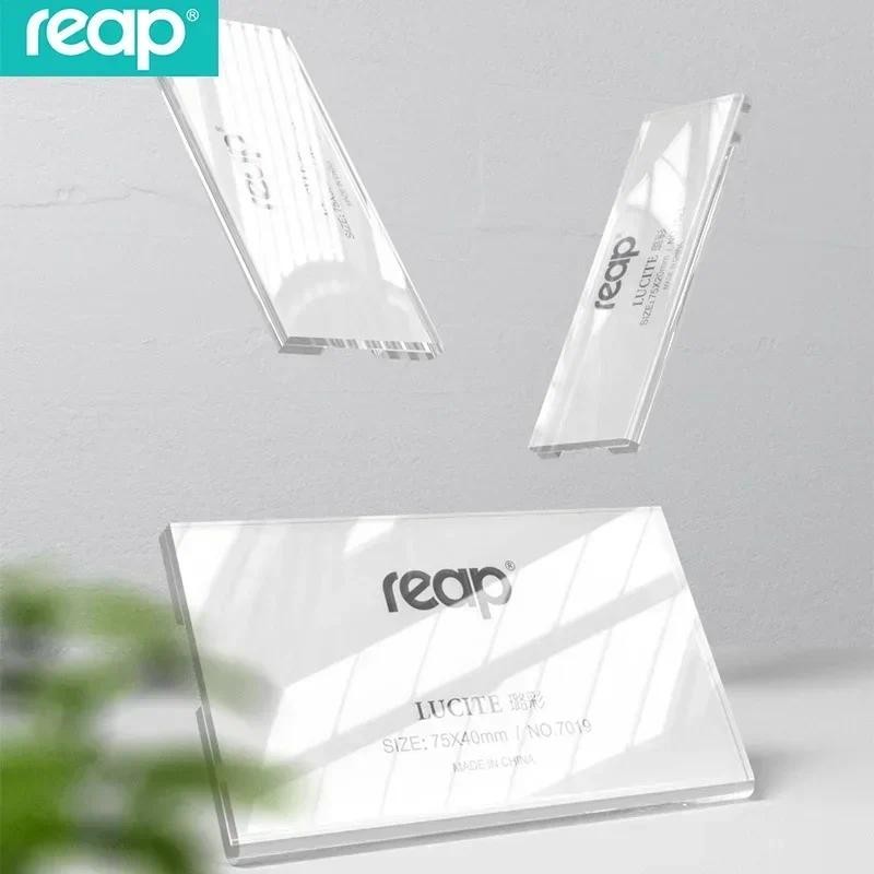 Jual Transparent Acrylic Identification Badges Company Staff Name Badge ...
