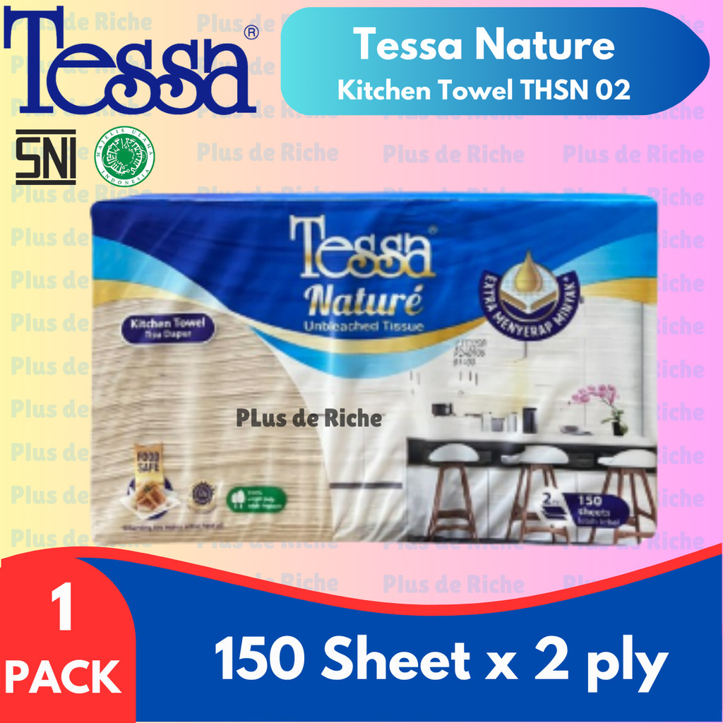 Jual Tissue TESSA Handtowel Nature -Serap Minyak Pengesat - THSN 02 ...