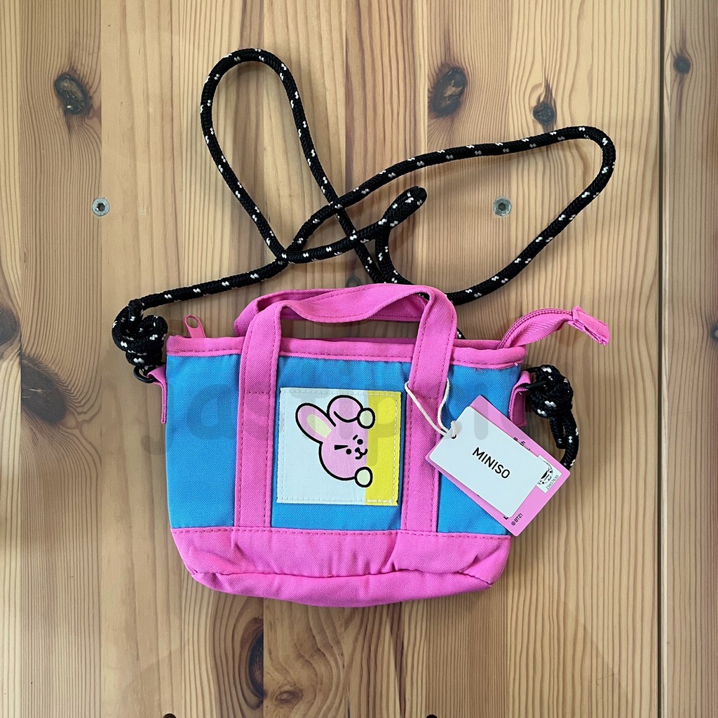 Jual Miniso x BT21 - Mini Tote Bag Cooky | Shopee Indonesia