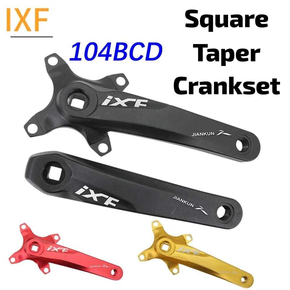 Jual Crank IXF Jiakun Square Taper, Single/Double Chainring, Arm 170mm ...
