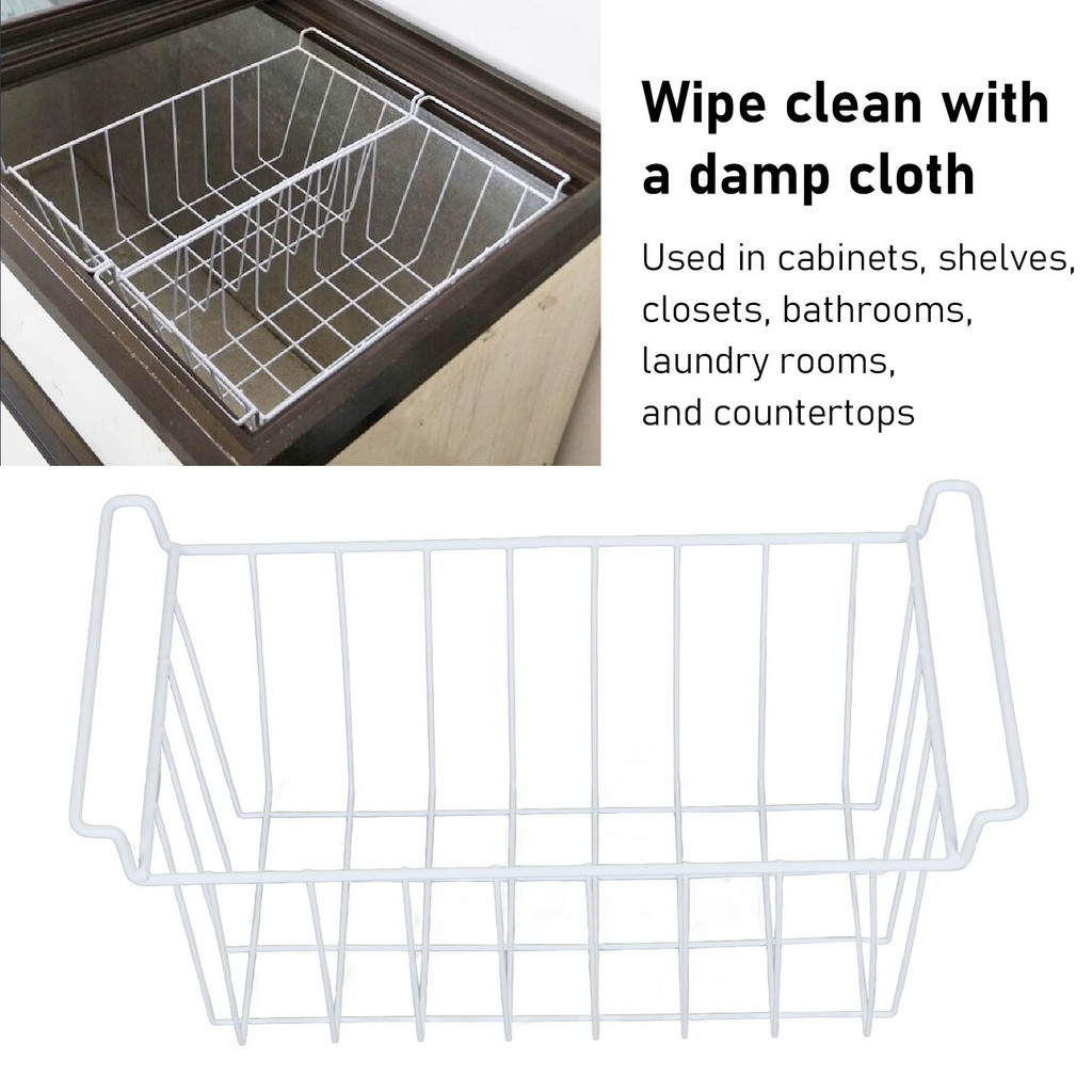 Jual Chest Freezer Baskets, Chest Freezer Organizer Bins Metal Wire ...