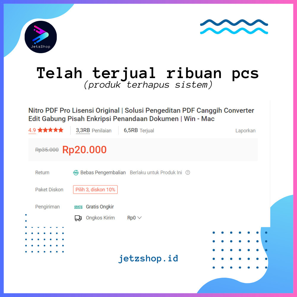 Jual Nitro PDF Pro Lisensi Original | Solusi Pengeditan PDF Canggih Converter Edit Gabung Pisah ...