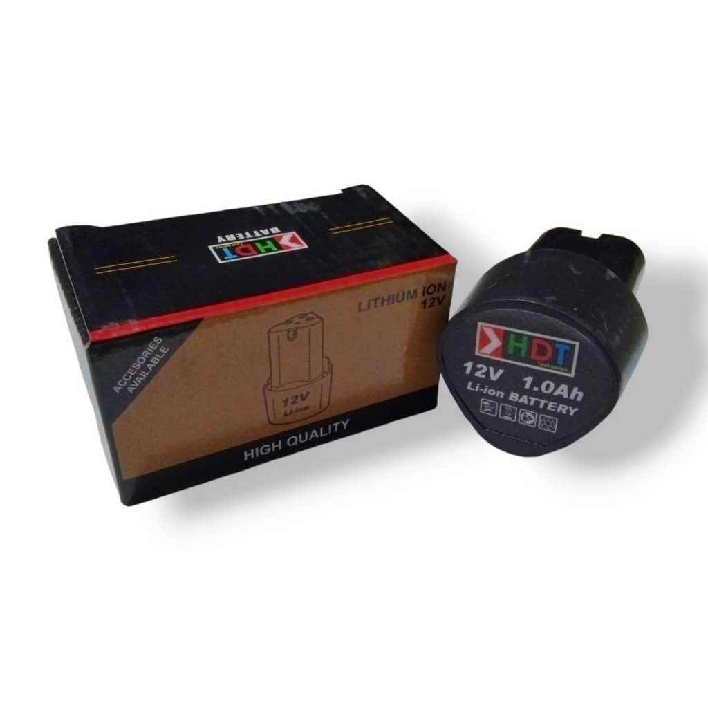 Jual HDT Lithium Ion Battery 12V 1.0Ah - Batrai cordless 12 v - batrai ...