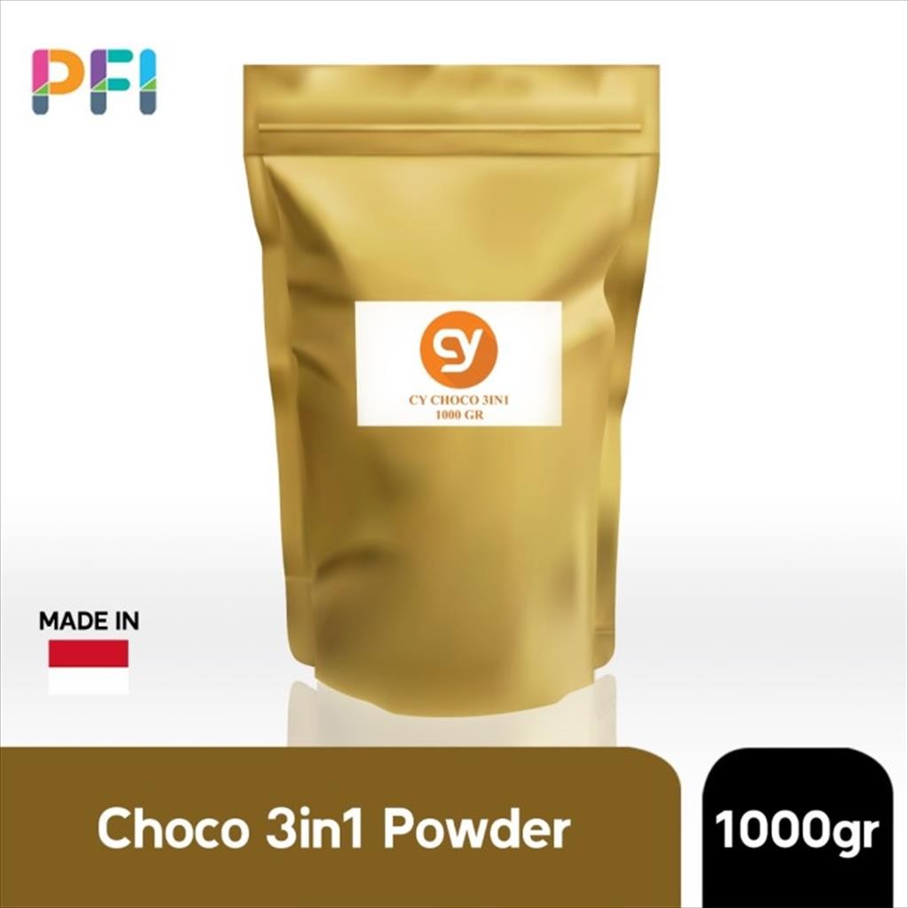 Jual CY Choco Double Hot Chocolate 3in1 Powder 1kg | Shopee Indonesia