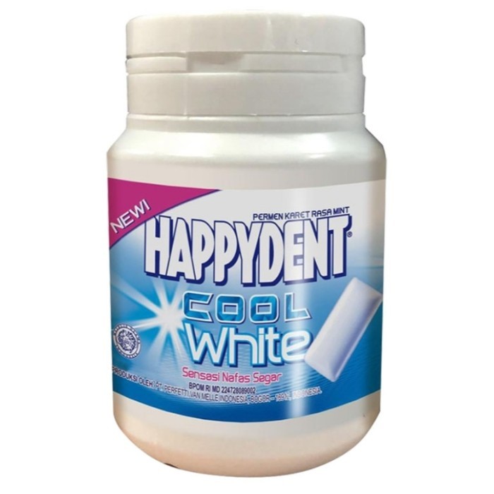 Jual Happydent permen karet bebas gula(Botol Besar) | Shopee Indonesia