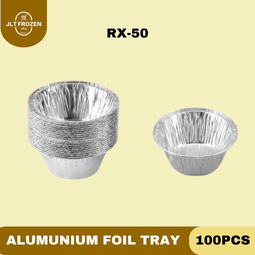 Jual Alumunium Tray RX-50 / Alu Tray Bulat 50ml 100 Pcs | Shopee Indonesia