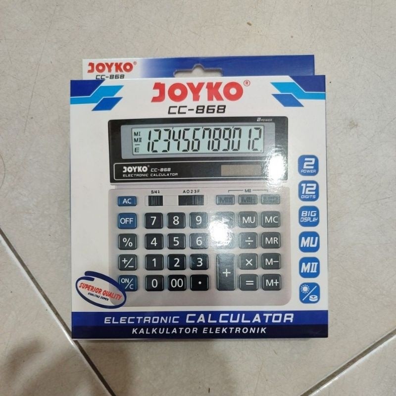 Jual Kalkulator joyko CC-868 | Shopee Indonesia