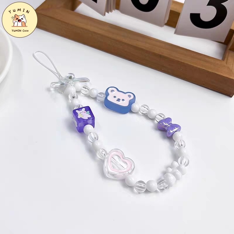 Jual Fashion Biru Kotak Beruang Lucu Bunga Kristal Romantis Simpul Pita ...