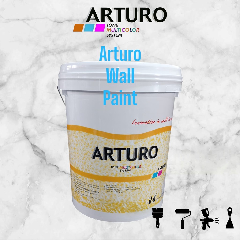 Jual ARTURO Type Texture Based Pail 25kg TB 01 02 03 04 TB01 TB02 TB03 ...