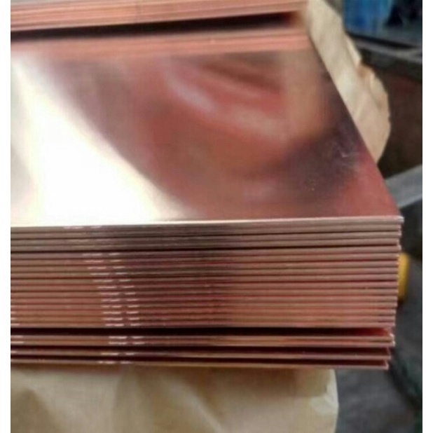 Jual Plat Tembaga 0.5mm x 300mm x 300mm copper sheet | Shopee Indonesia