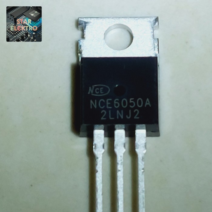 Jual NCE6050A NCE6050 NCE 6050 6050A Mosfet 50A 60V N-Channel To-220 FET TR | Shopee Indonesia