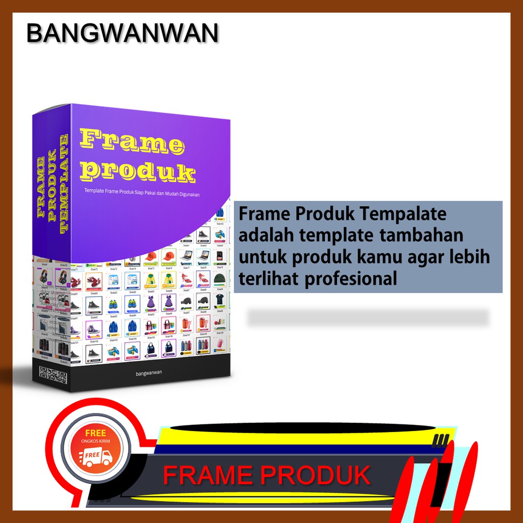 Jual Frame Produk Template - Praktis dan Mudah Digunakan | Shopee Indonesia