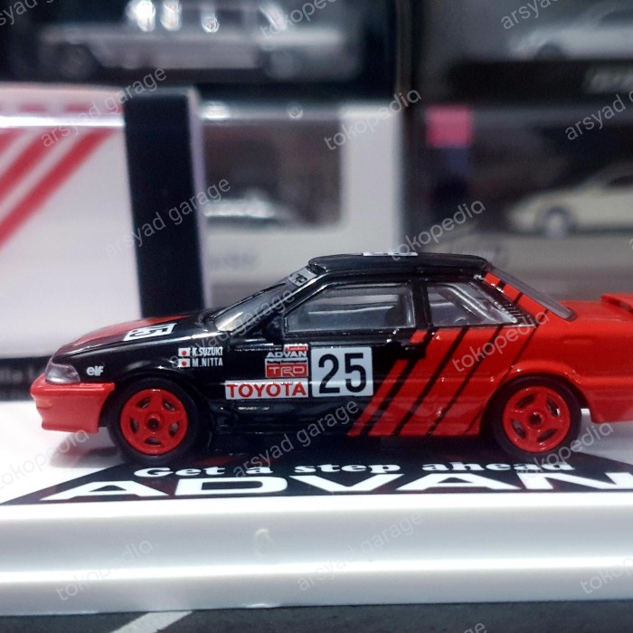Jual Diecast Tarmac Toyota Corolla Levin Ae92 JTCC 1990 Advan LP27 ...