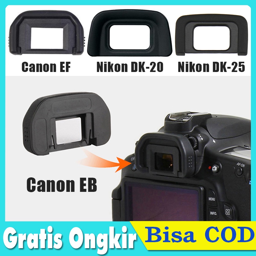 Jual Rubber Karet Eye Cup Piece Eyecup Eyepiece DK-20/25 For Camera DSLR Nikon D7000 D750 D610 ...