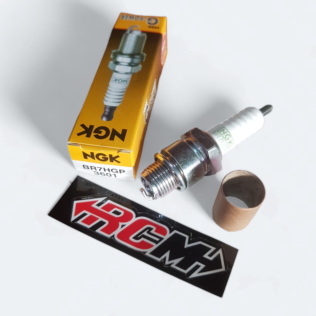 Jual BR7HGP BUSI MOTOR NGK G-POWER SPARK PLUG ALFA RXK RX-K RXKING RX ...