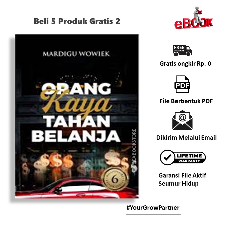 Jual Orang Kaya Tahan Belanja - Bossman Mardigu WP - Idea | Shopee Indonesia