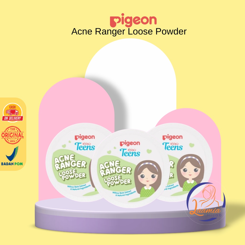 Jual Pigeon Teens Acne Ranger Loose Powder | Bedak Tabur | Shopee Indonesia