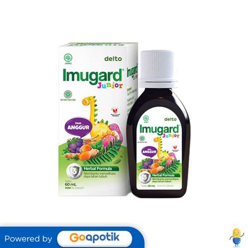 Jual Imugard Junior Rasa Anggur 60 Ml | Shopee Indonesia