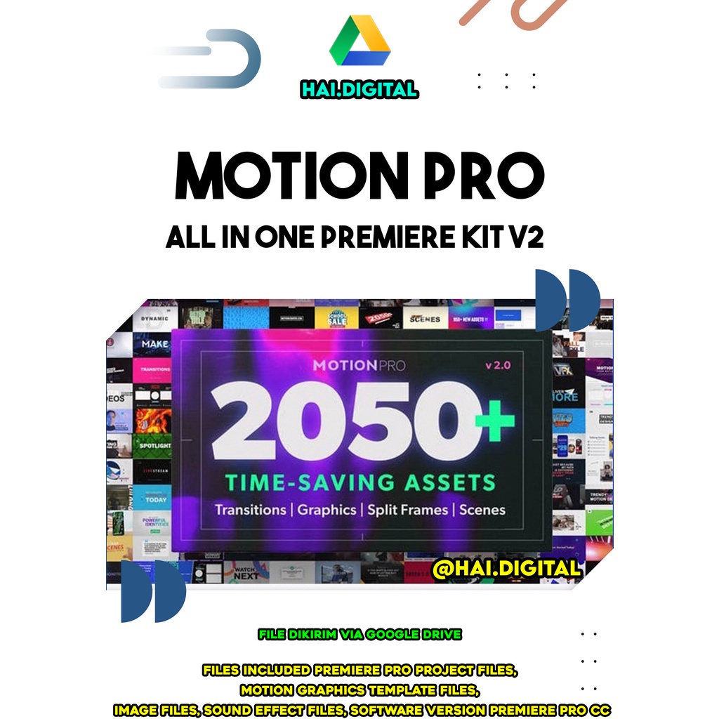 Jual Motion Pro All In One Premiere Kit V2 | Shopee Indonesia