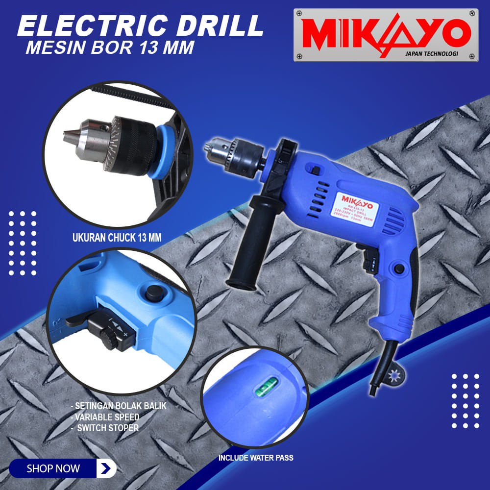 Jual ORI!! RYU BOR Mesin Bor beton tembok Impact Drill MURAH MESIN BOR ...