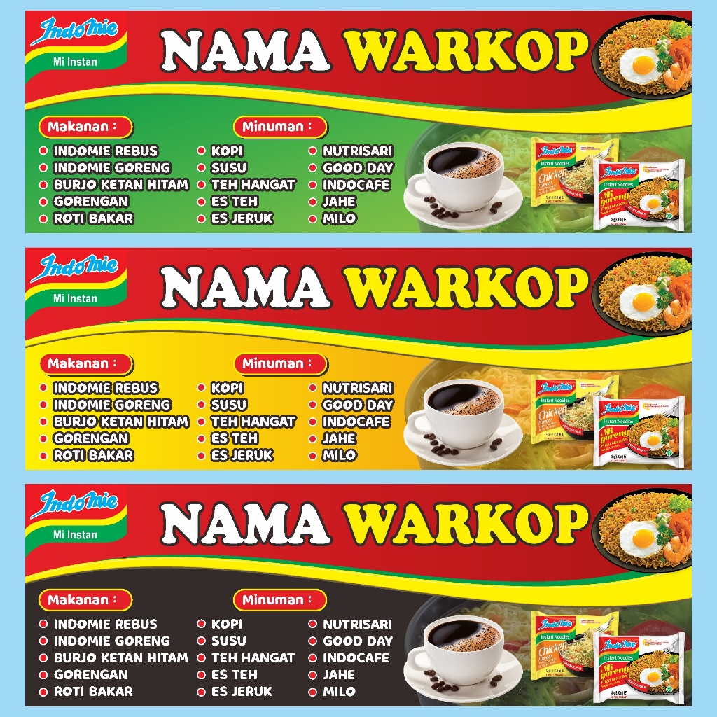 Jual SPANDUK WARKOP | Shopee Indonesia