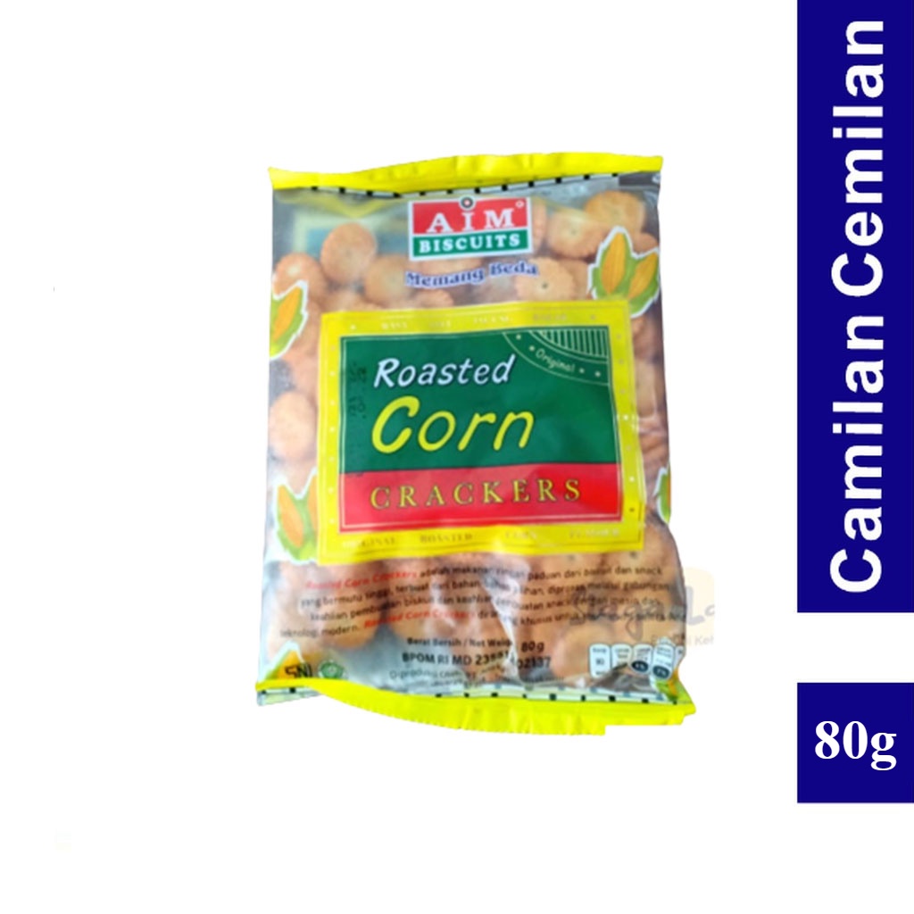 Jual Aim Biscuit Roasted Corn Crackers 80 gr | Shopee Indonesia