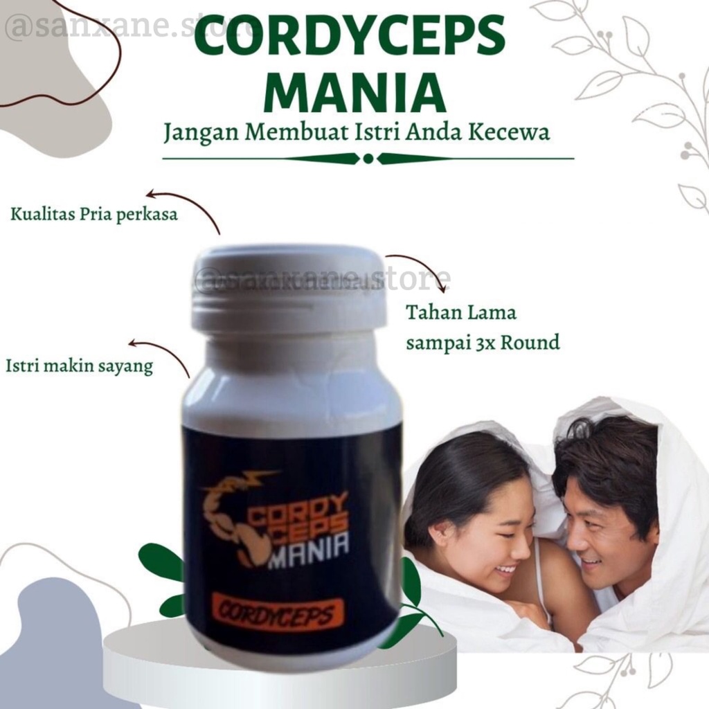 Jual Suplemen Herbal Cordyceps Obat Perkasa Pria Cordyceps Mania ...