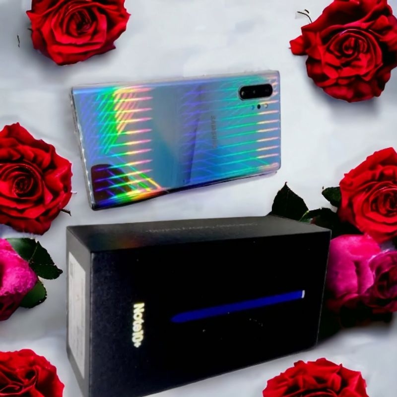 Jual Samsung Galaxy NOTE 10 plus Ram 12/256gb Second Fullset Original SEIN Indonesia hp seken ...