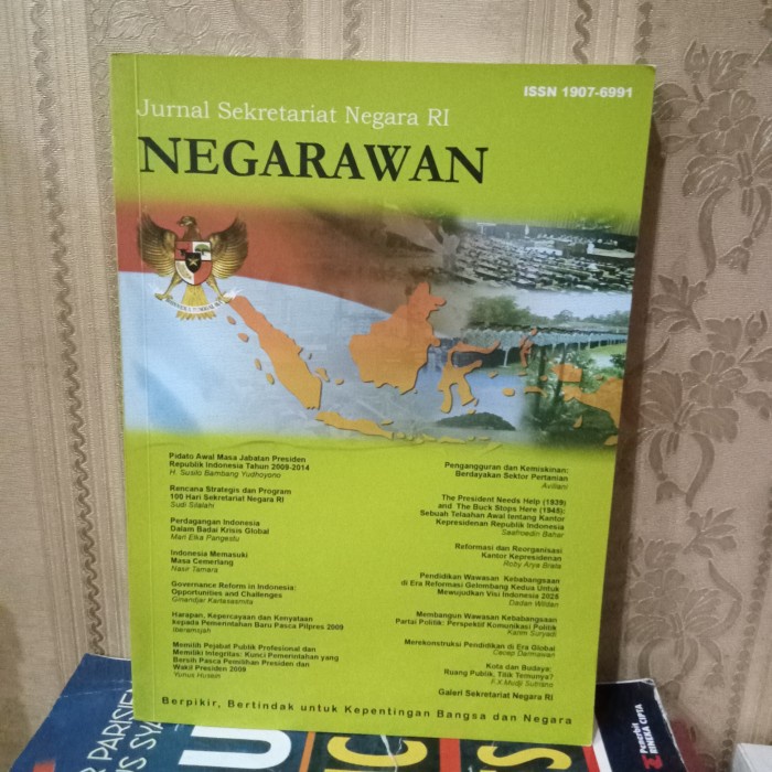 Jual ORI BUKU JURNAL SEKRETARIAT NEGARA RI NEGARAWAN TAHUN 2009-2014 ...