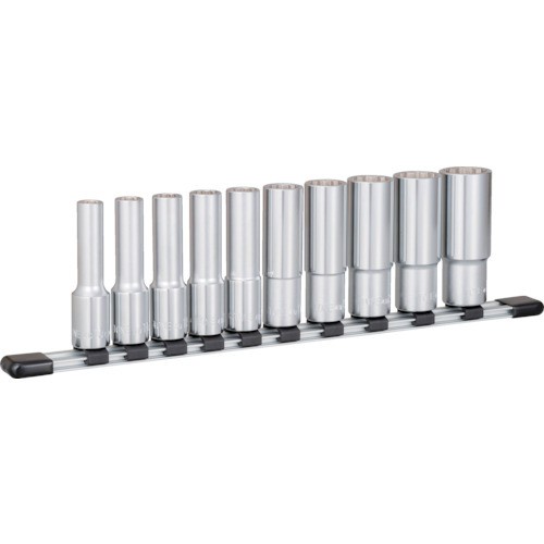 Jual TONE HDL410 Deep Socket Set With Holder, 12 Squares - 10pcs ...