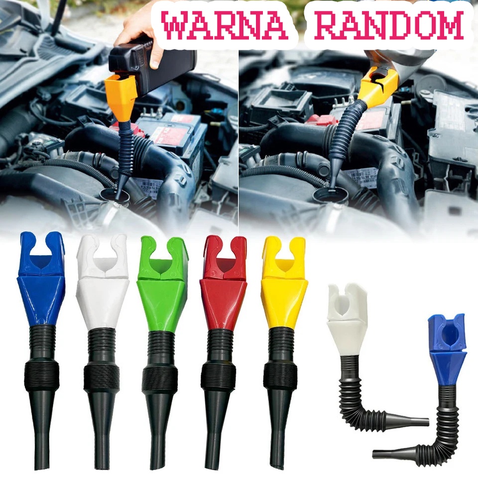 Jual Corong Plastik Lipat Alat Transfer Pengisi Cairan Oli Mesin ...