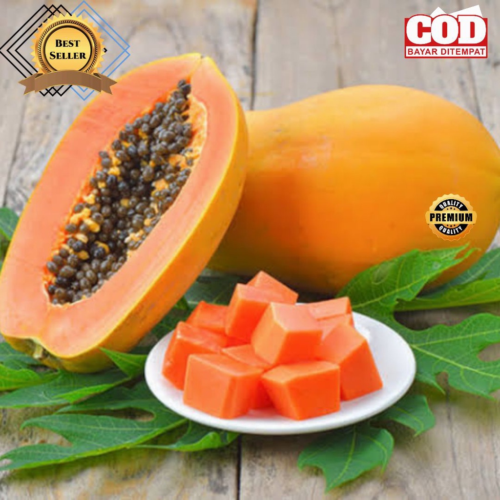 Jual Benih pepaya kuning emas manis(isi 15-18 biji) | Shopee Indonesia