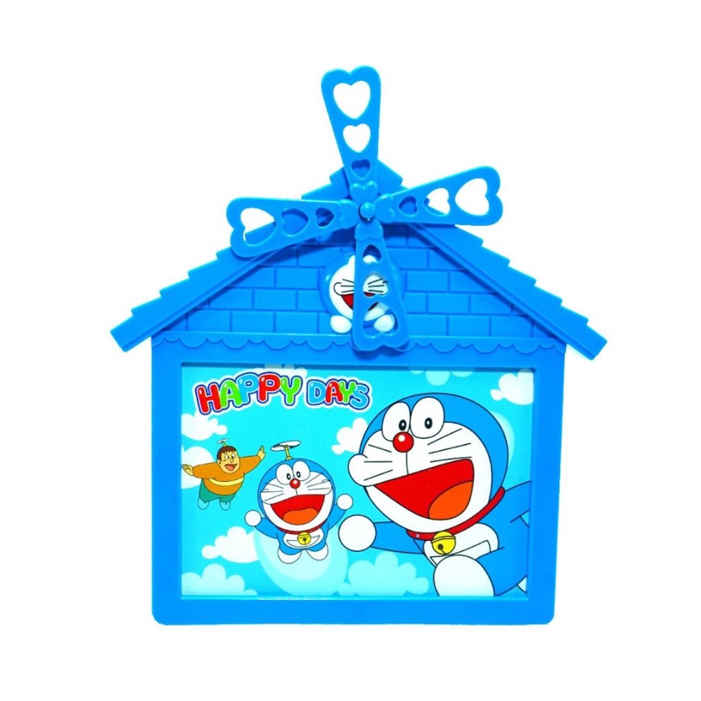 Jual Bingkai Foto doraemon Frame foto rumah doraemon ukuran 6r | Shopee ...