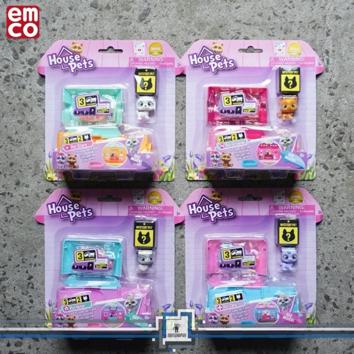 Jual EMCO House Pets Pet Carrier House Diorama Playsets Bisa Gabung ...