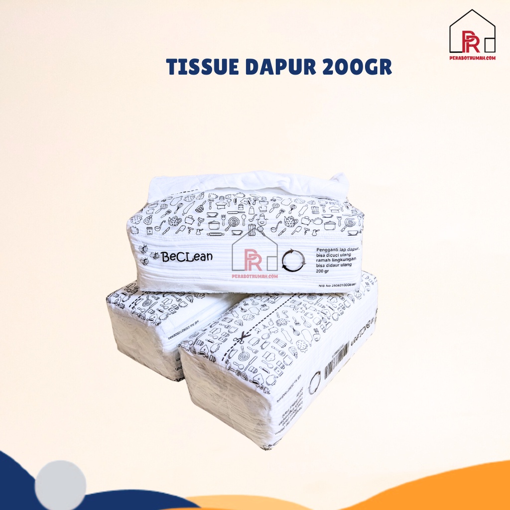 Jual Tisue Dapur Serbaguna Murah / Tissue Penyerap Minyak Tisu Kompor ...