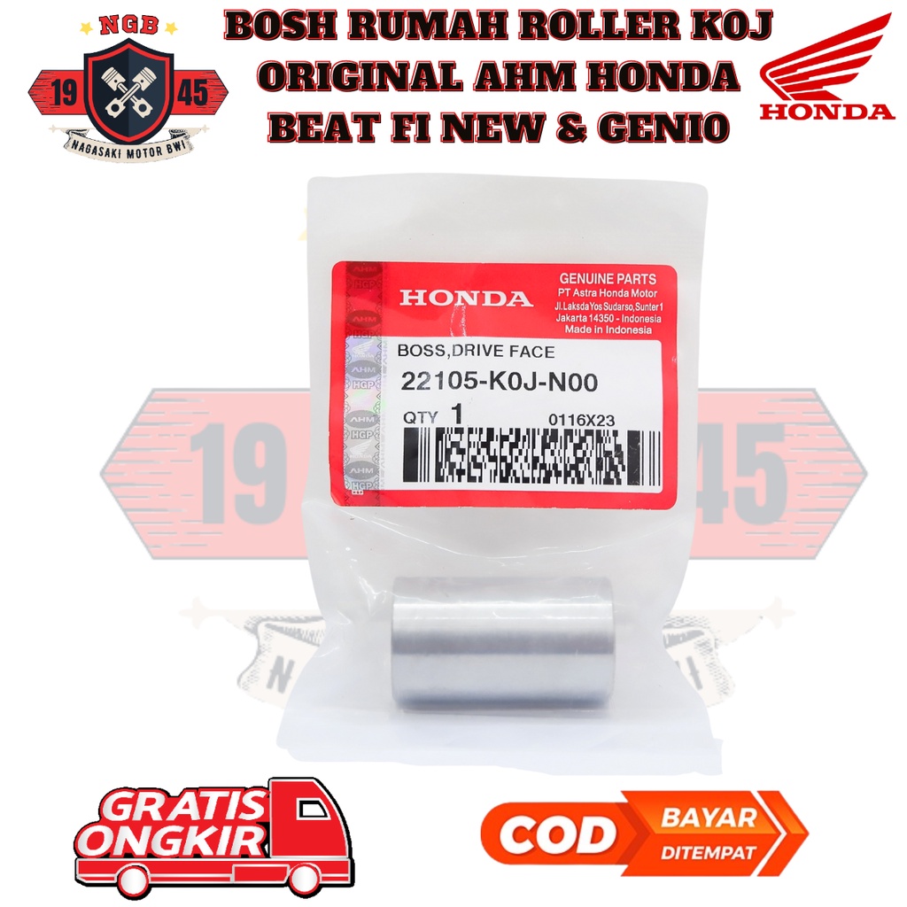 Jual Bosh Rumah Roller K0J Original AHM Honda Beat FI , Genio & Scoopy eSP - 22105-K0J-N00 ...