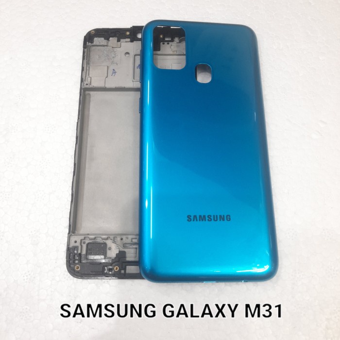 Jual kesing housing casing full set samsung galaxy m31 tulang frame ...